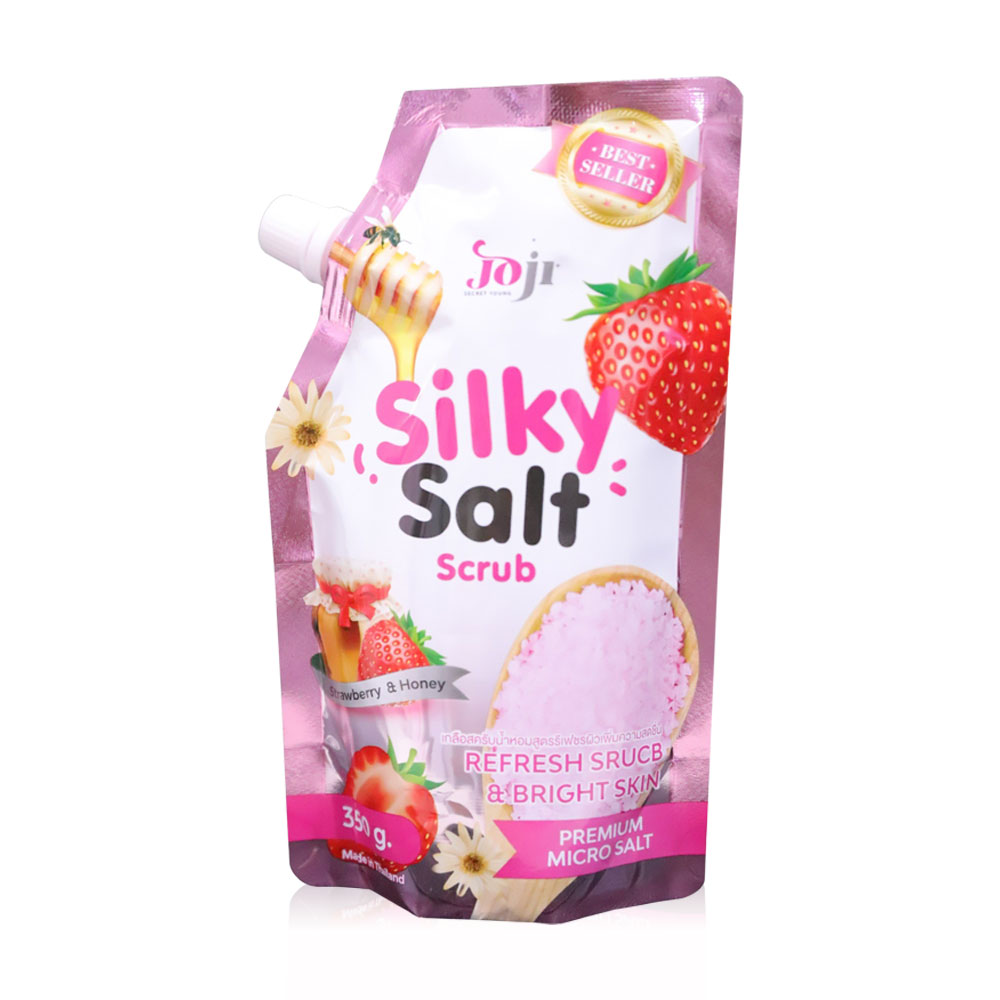 Joji Secret Young- Silky Salt Scrub Strawberry & Honey