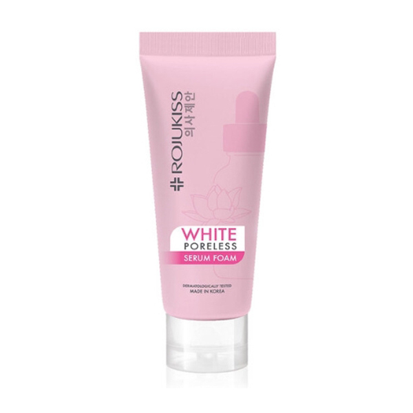 Rojukiss White Poreless Serum Foam 100ml.
