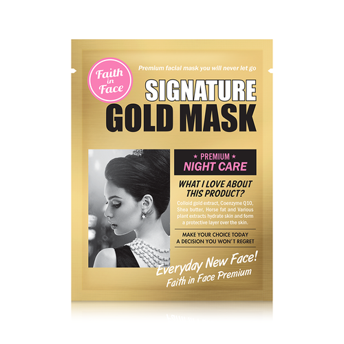 Faith In Face-Signature Gold Mas