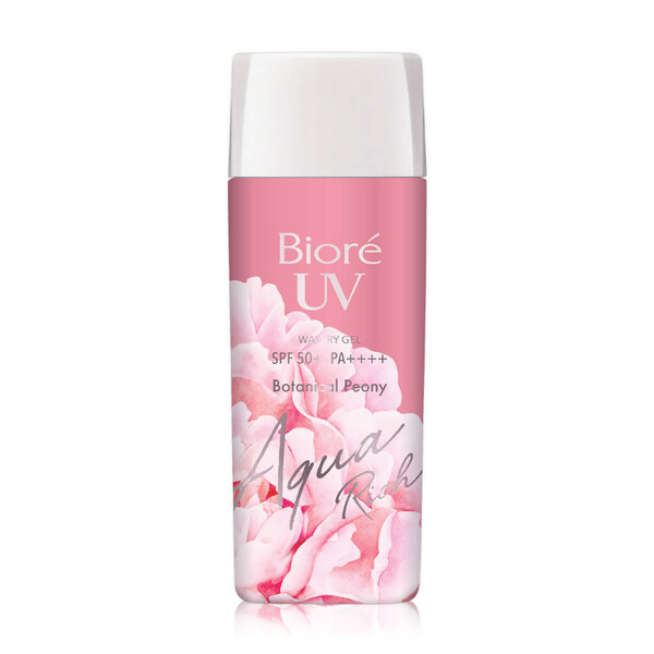 Biore UV Aqua Rich Watery Gel Botanical Peony SPF50+PA+++ 90ml.