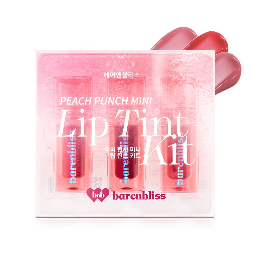 Barenbliss-Peach Punch Mini Lip Tint Kit