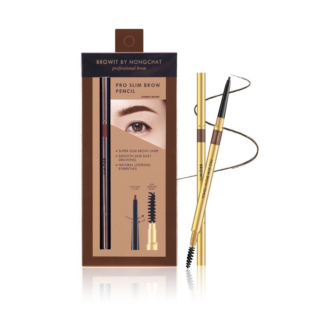 Browit By NongChat Pro Slim Brow Pencil.06g./Copper Brow