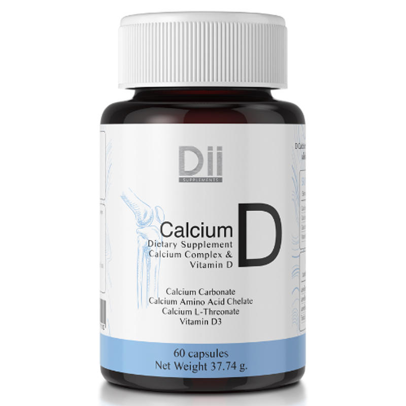 Dii Brand D Calcium 60 Capsules