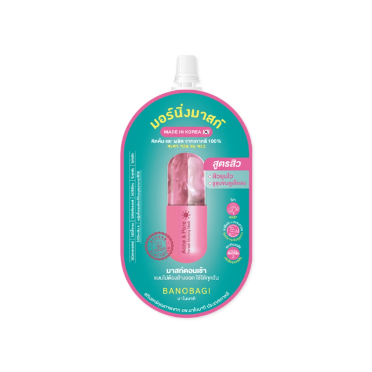 BANOBAGI Acne & Pore Korean Morning Mask